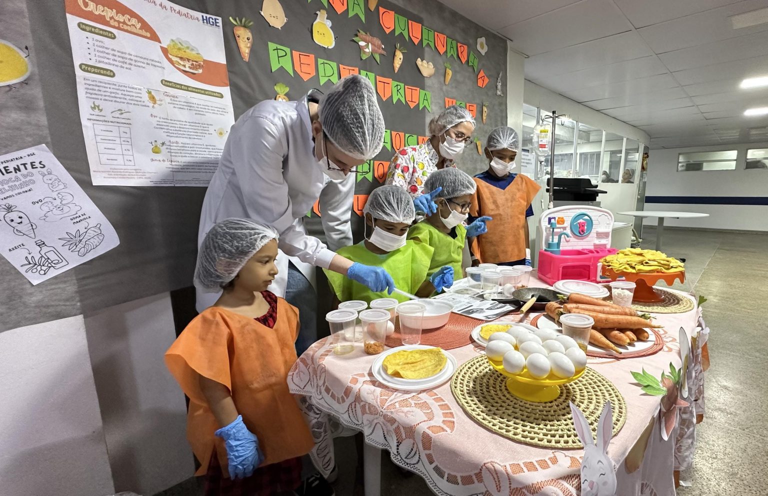 Aqui Acontece | Oficina de Culinária do HGE ensina que é possível combinar sabor e saúde